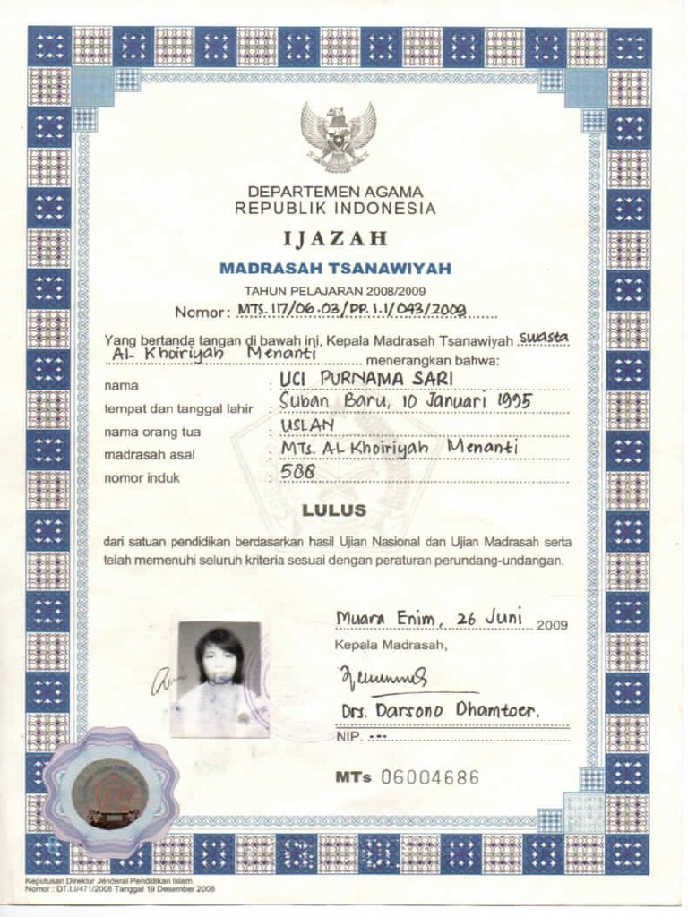 Ijazah Aliyah PDF | PDF