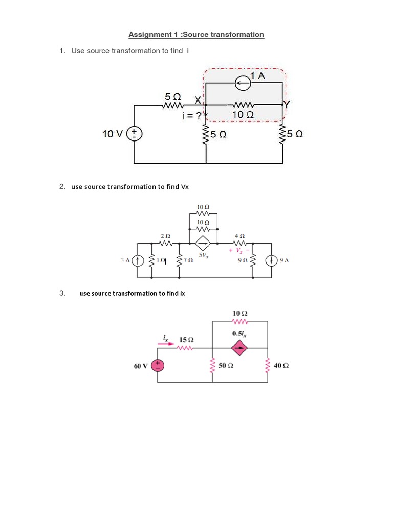 NA Assignments 1 Source Transformation | PDF