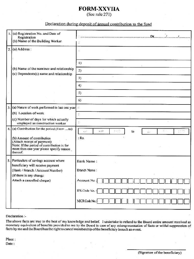 Form - 27A | PDF