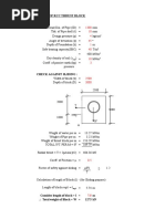 Anchor Block Design for Pipeline | PDF | Civil Engineering | Mechanical ...