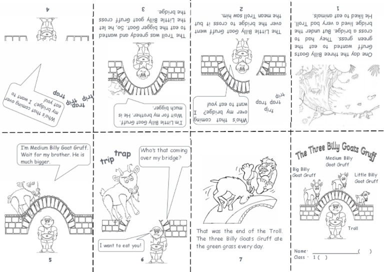 Mini Bookthe Three Billy Goats Gruff 78005 | PDF