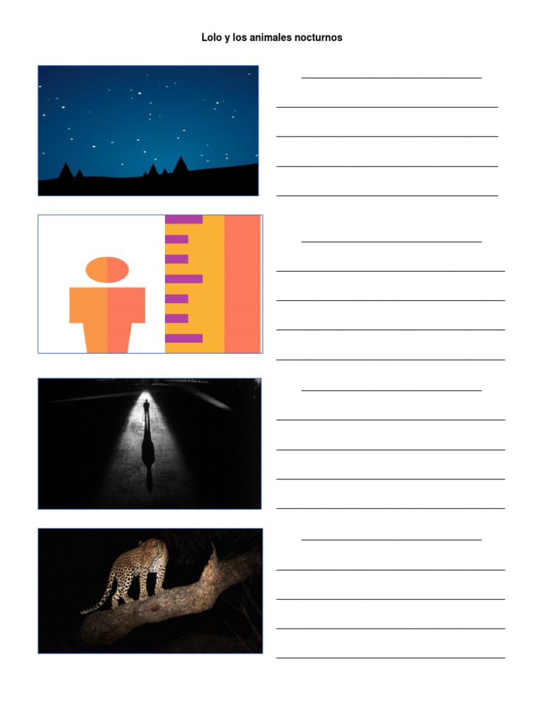 Lolo y Los Animales Nocturnos | PDF