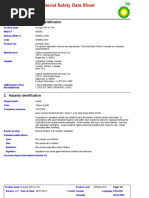 Castrol Transaqua HT MSDS Overview | PDF | Firefighting | Water