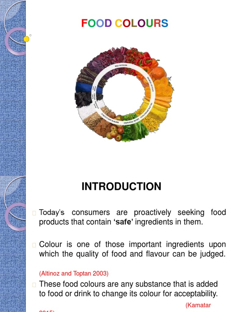 Food Colours | PDF | Beetroot | Turmeric