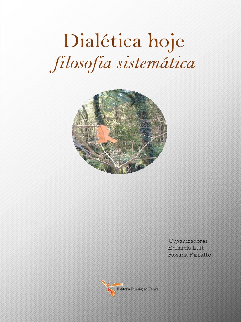 Dialética Hoje Filosofia Sistemática PDF | PDF | Georg Wilhelm ...