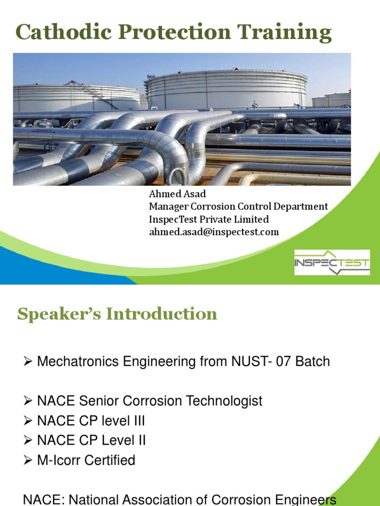 Protecting Infrastructure from Corrosion: An Overview of Cathodic ...