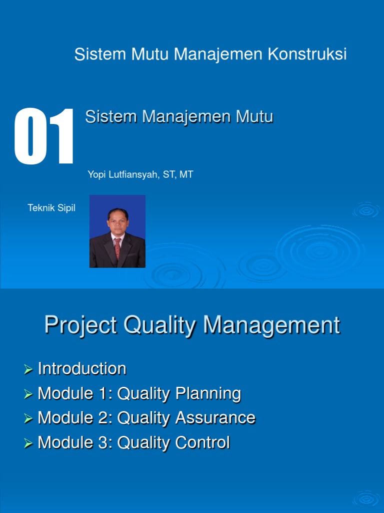 Manajemen Mutu - 1 | PDF | Causality | Quality Management