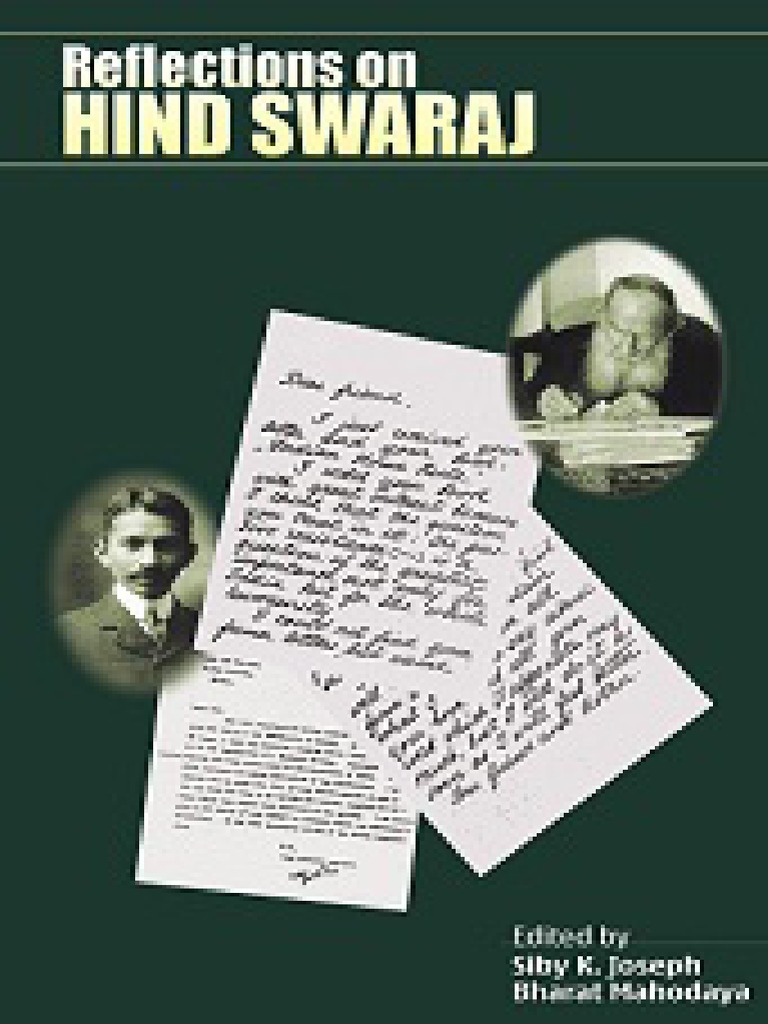 Reflections On Hind Swaraj | PDF | Mahatma Gandhi | Nonviolence