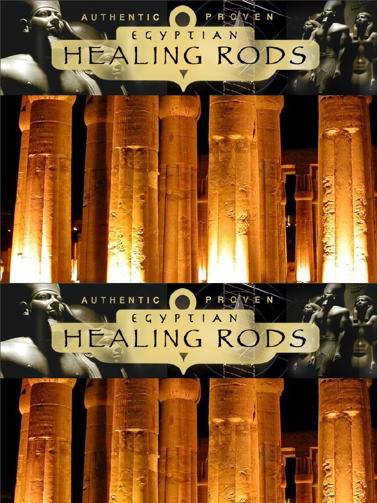 Egyptian Healing RODS | PDF | Yin And Yang | Ancient Egypt