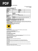MSDS Castrol Transaqua HT2-Hydraulic Fluid | PDF | Personal Protective ...