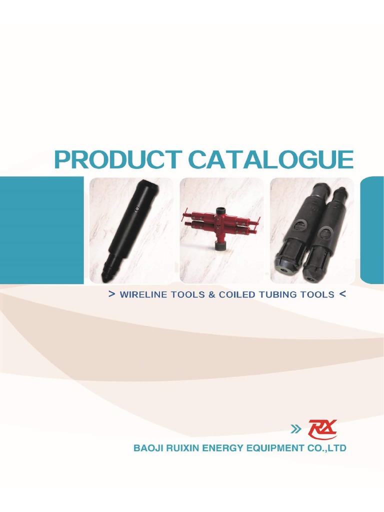 Ruixin Wireline Tools List | PDF
