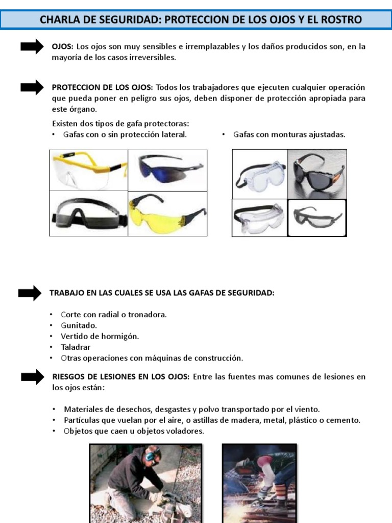 Proteccion en Los Ojos | PDF | Ojo | Lentes