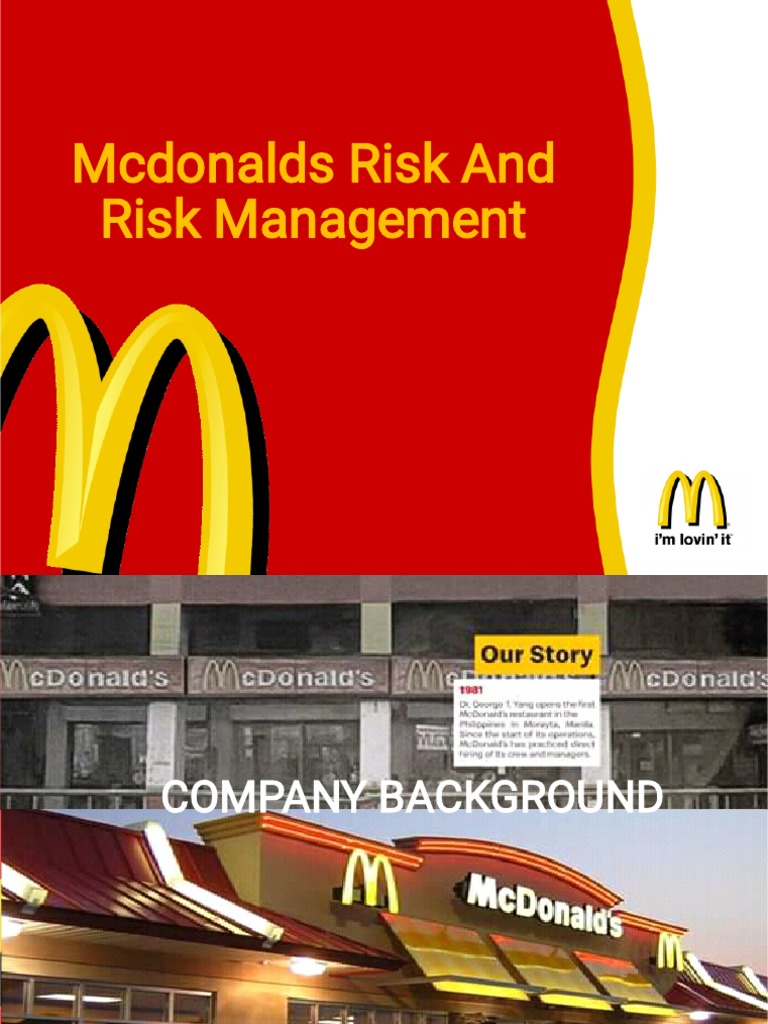 Mcdo Risk Management | PDF | Mc Donald's | Euro