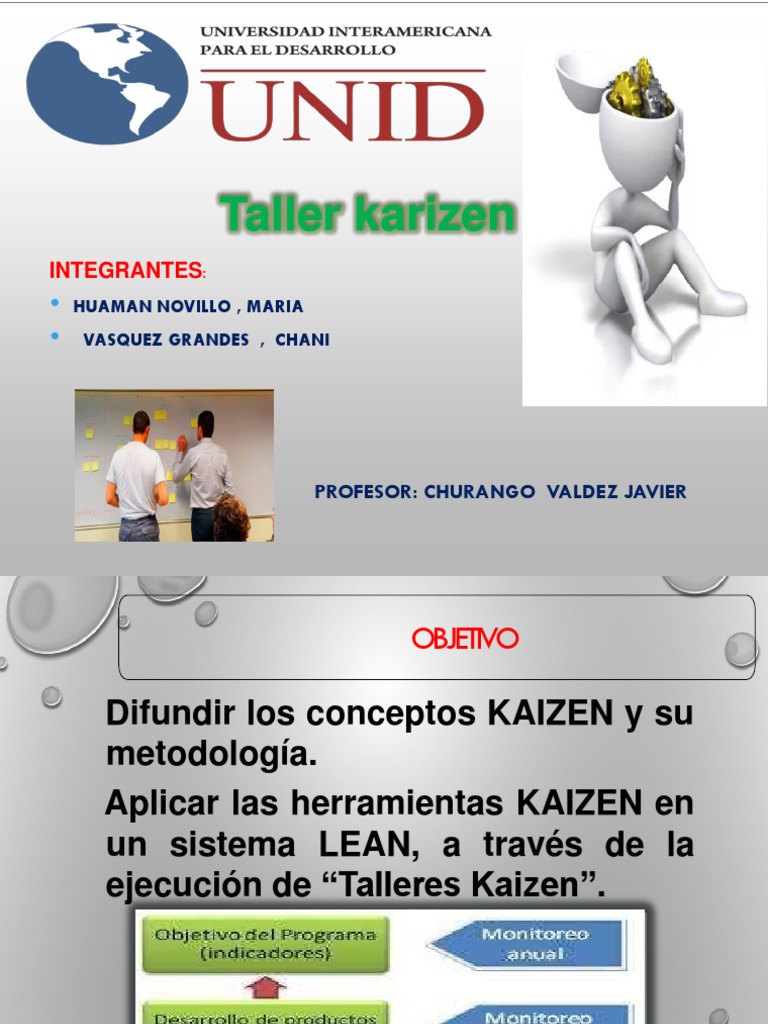 Taller-Kaizen Maria Terminado | PDF | Business | Negocios (general)