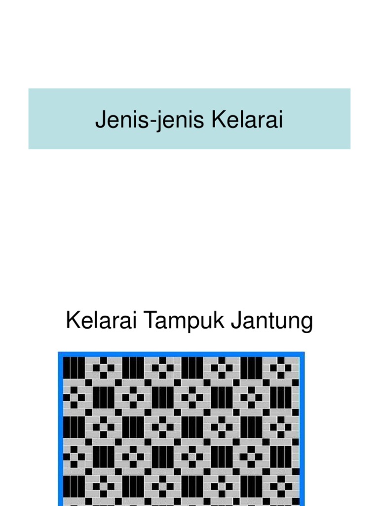Jenis Jenis Kelarai | PDF