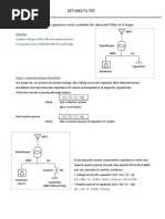 Selection and Sizing of APFC Panel | PDF | Capacitor | Electronics