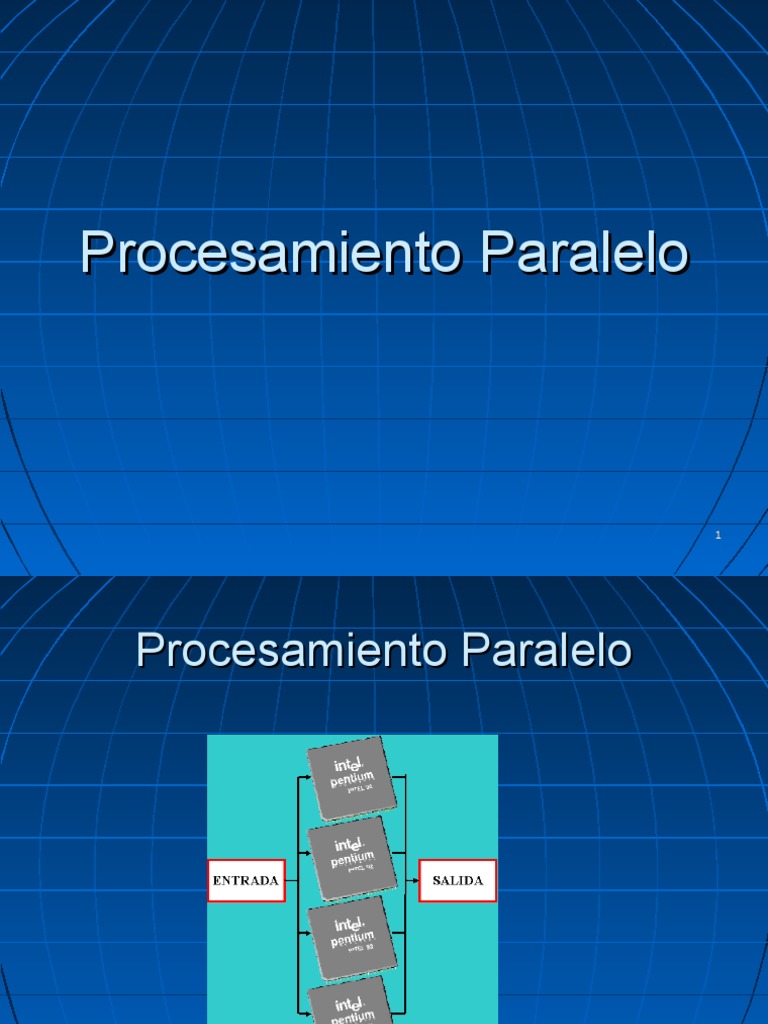 procesamiento paralelo | Unidad Central de procesamiento | Computación ...