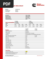 C1000D6 Data Sheet | PDF | Engines | Rotating Machines