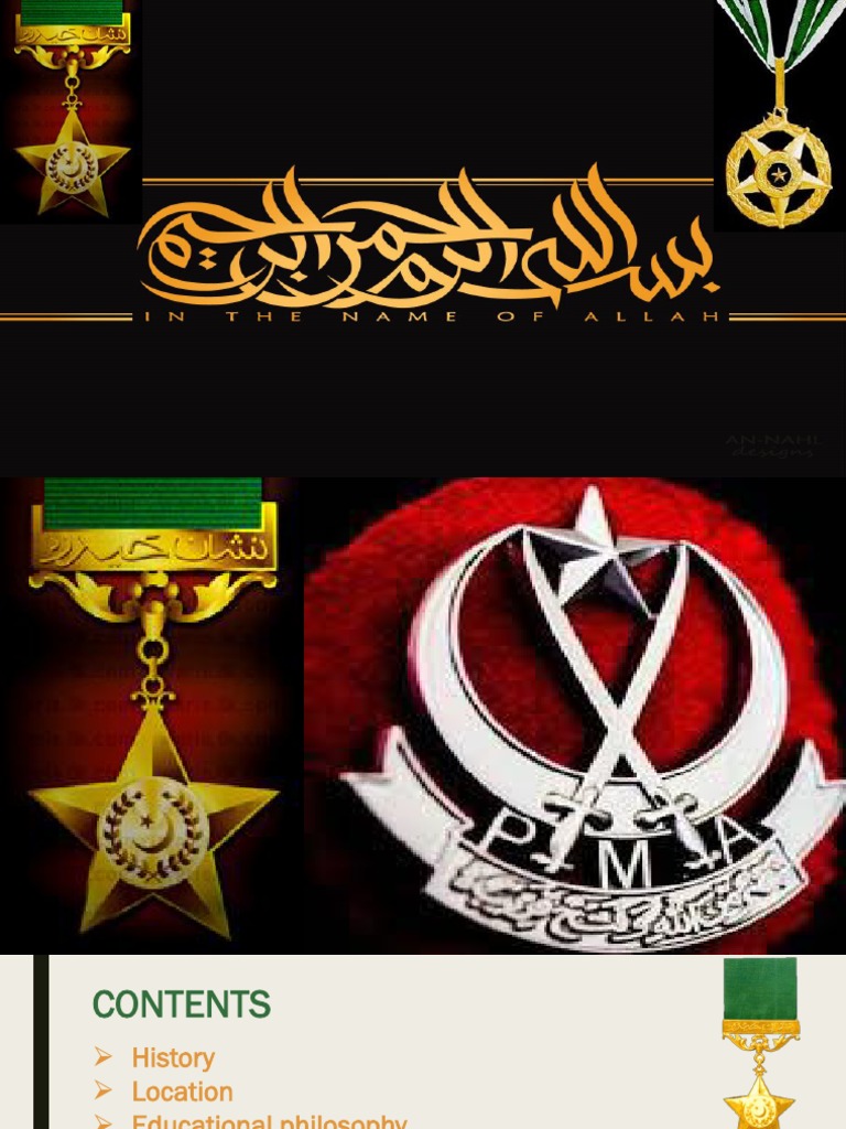 Assignment of Pakistan Military Academy | Military Organization | Military