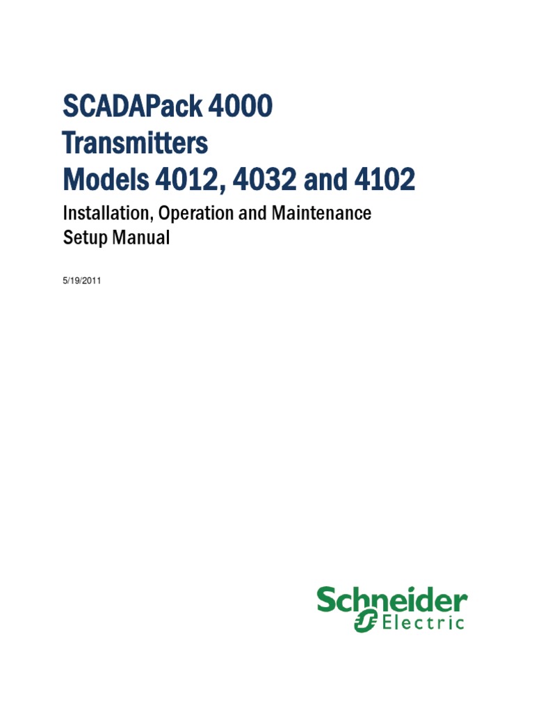 Scada Pack 4000 | Download Free PDF | Electrical Connector | Software ...