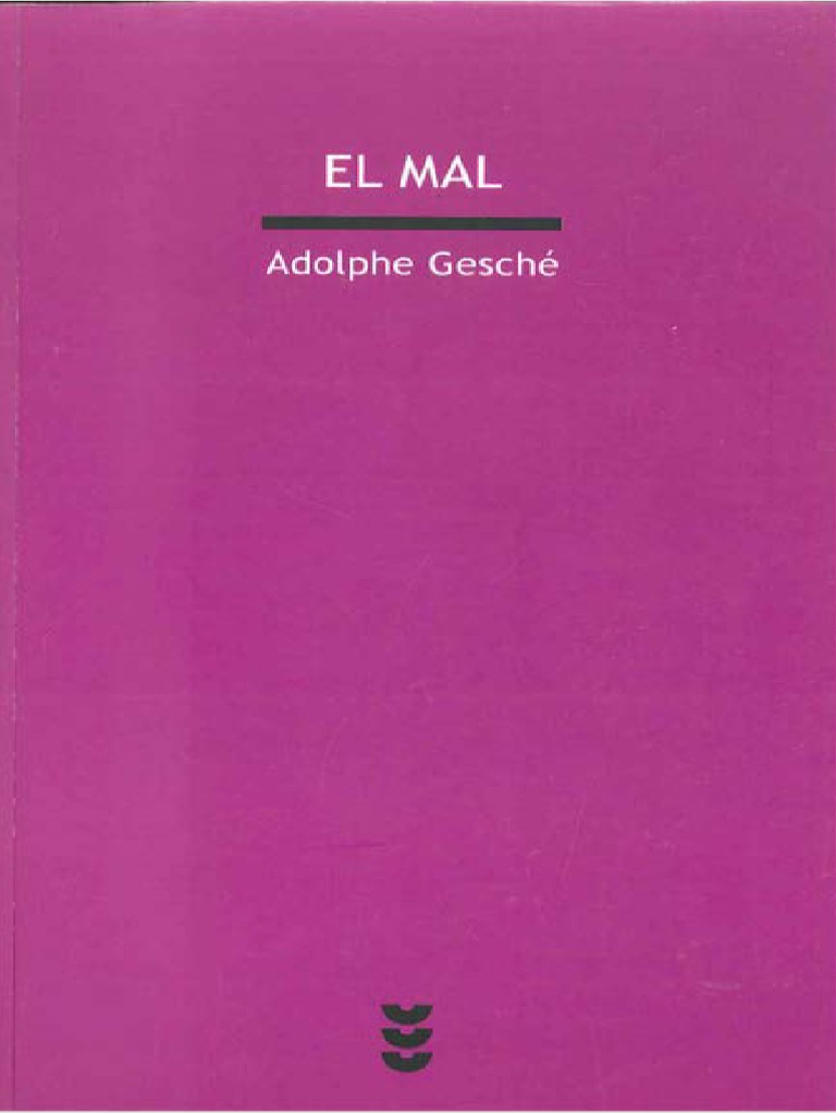 El Mal | PDF | Mal | Problema del mal