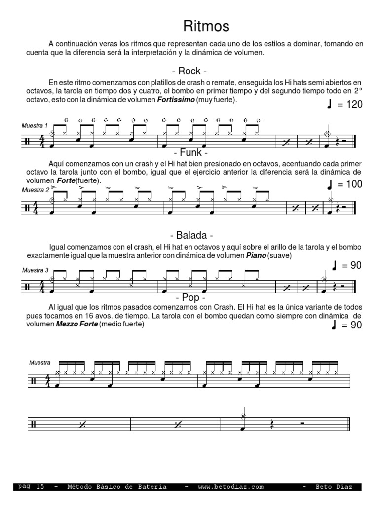 Ritmo | PDF | Ritmo | Formas musicales
