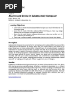 Introduction To Subassembly Composer - White Paper PDF | PDF ...
