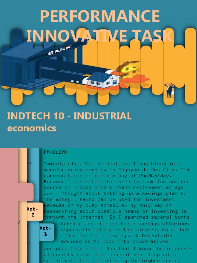 Performance Innovative Task: Indtech 10 - Industrial Economics | PDF ...