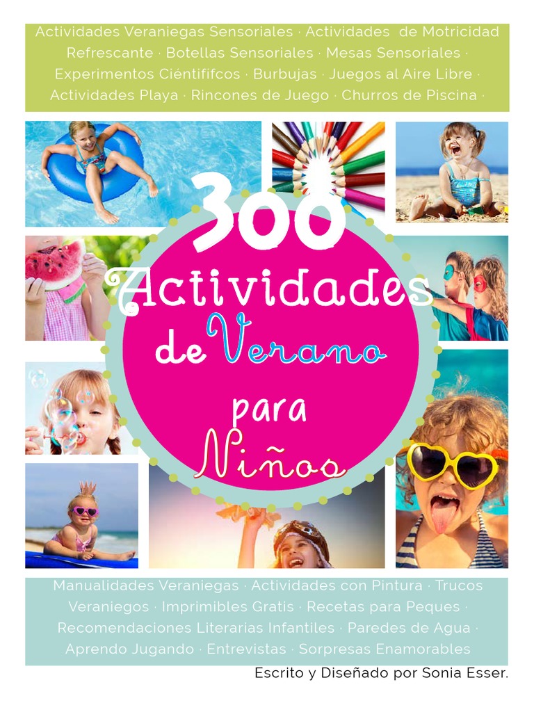 Actividades Sensoriales para Verano | PDF | Agua | Naturaleza