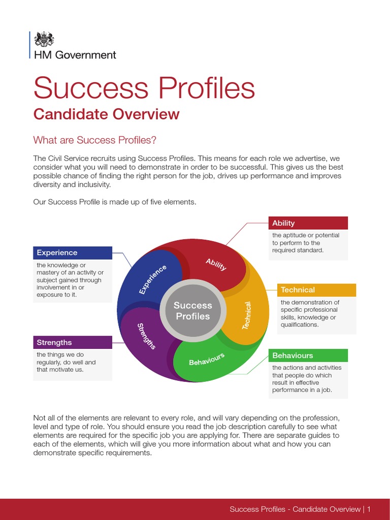 Success Profiles Candidate Overview | PDF | Recruitment | Interview