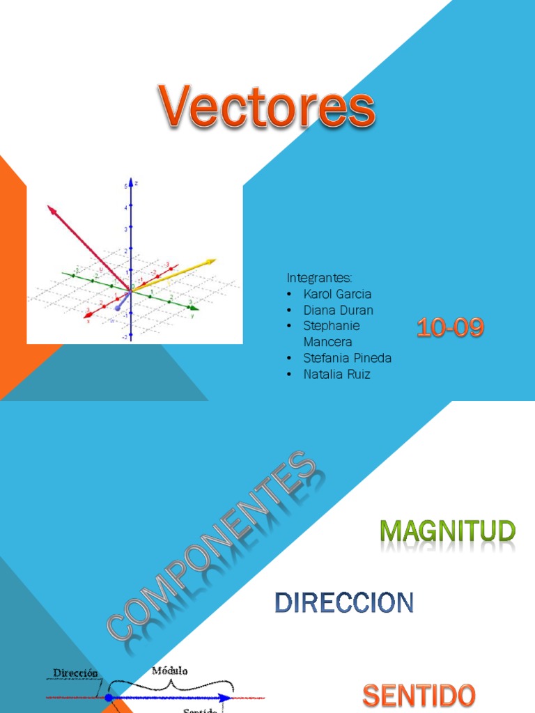 Vectores | PDF | Vector Euclidiano | Espacio vectorial
