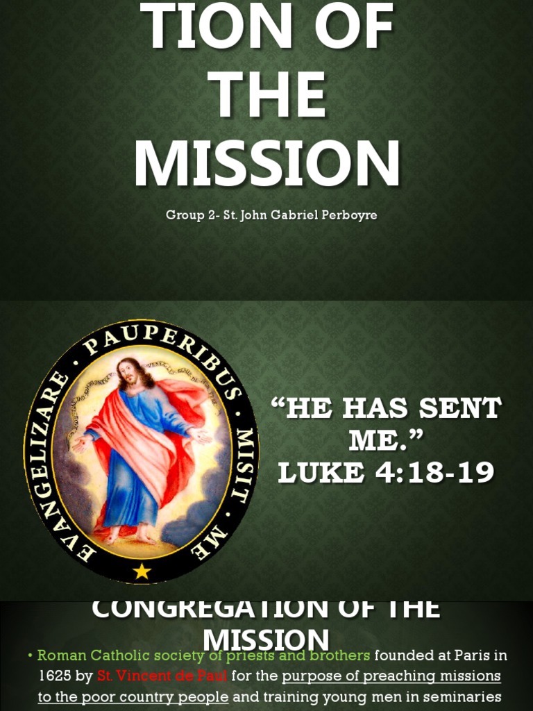 Congregation of The Mission | PDF | Catholic Church | Christian ...