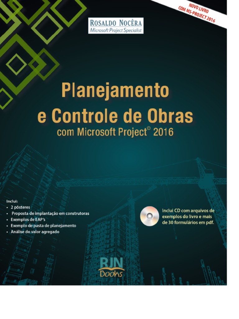 Planejamento e Controle de Obras Com Microsoft Project 2016 | PDF