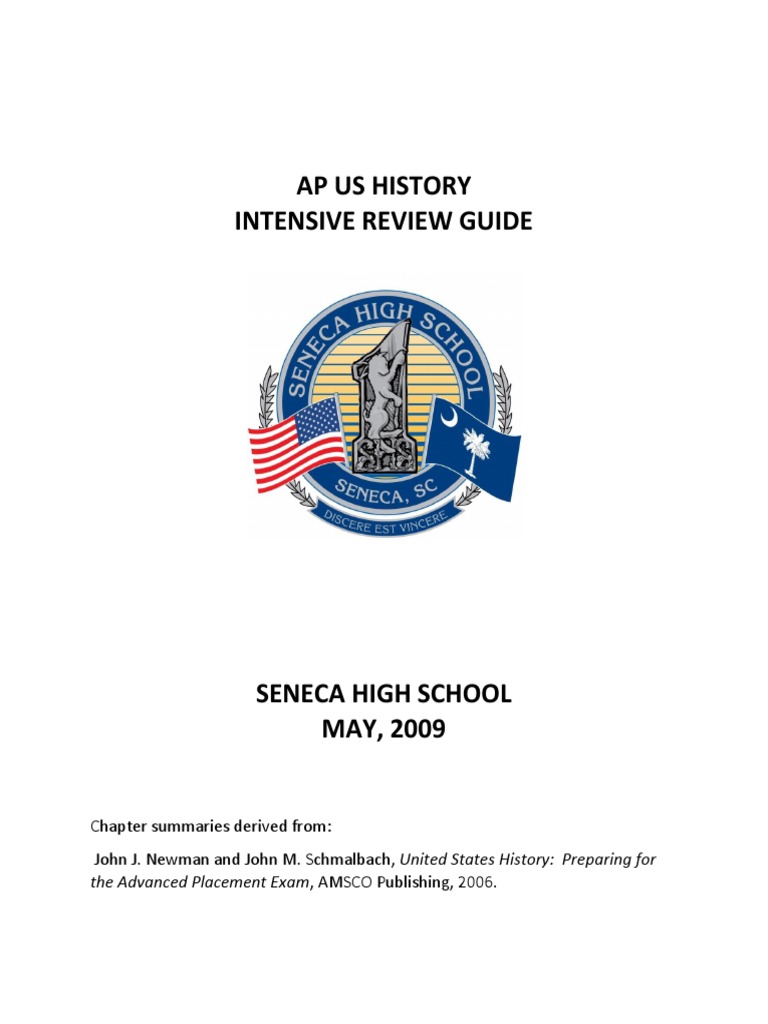 AP US History Intensive Review Guide | PDF | United States Bill Of ...