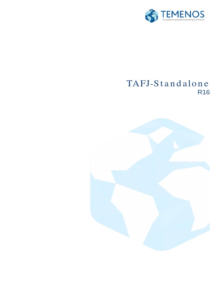 TAFJ Standalone | PDF | Java (Programming Language) | Control Flow