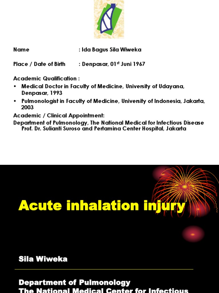 Acute Inhalation Injury | Pulmonology | Lung
