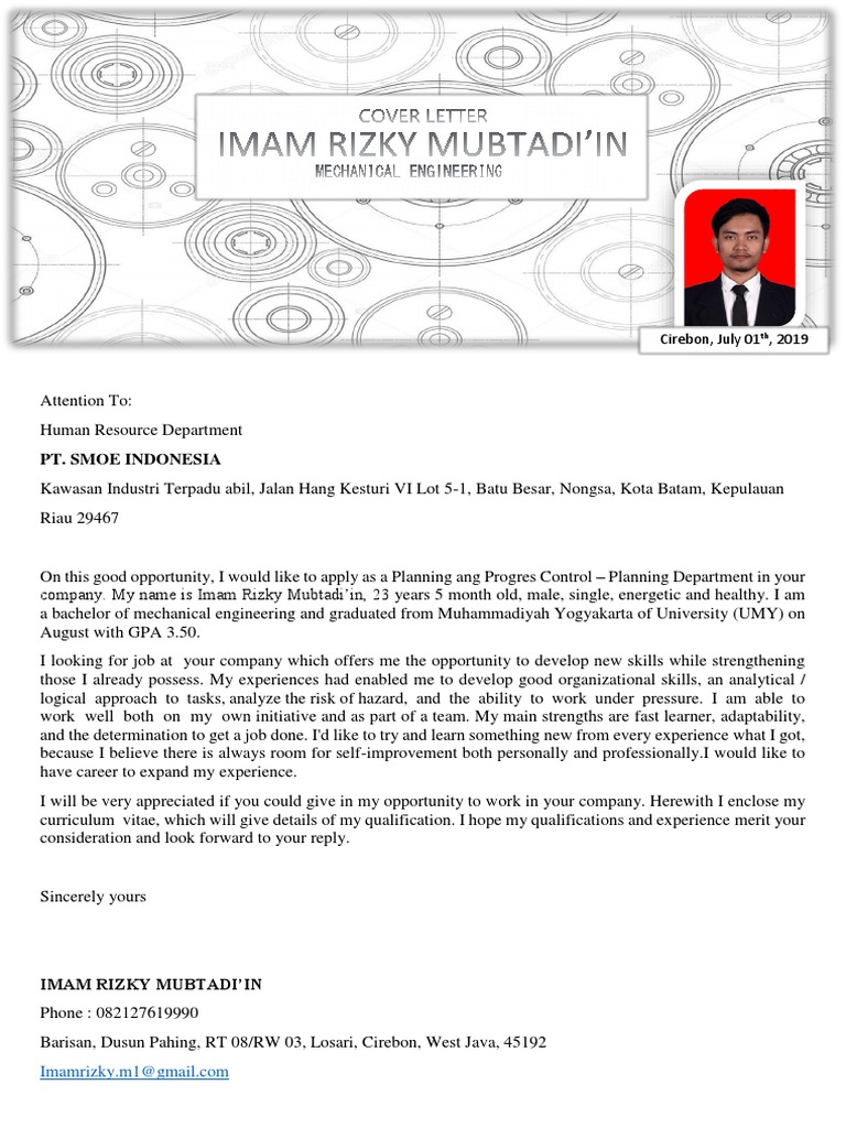 Pt. Smoe Indonesia: Cirebon, July 01, 2019 | PDF