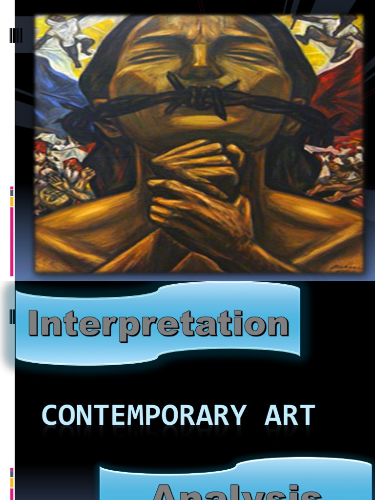 Analyzing Contemporary Art Interpretation | PDF