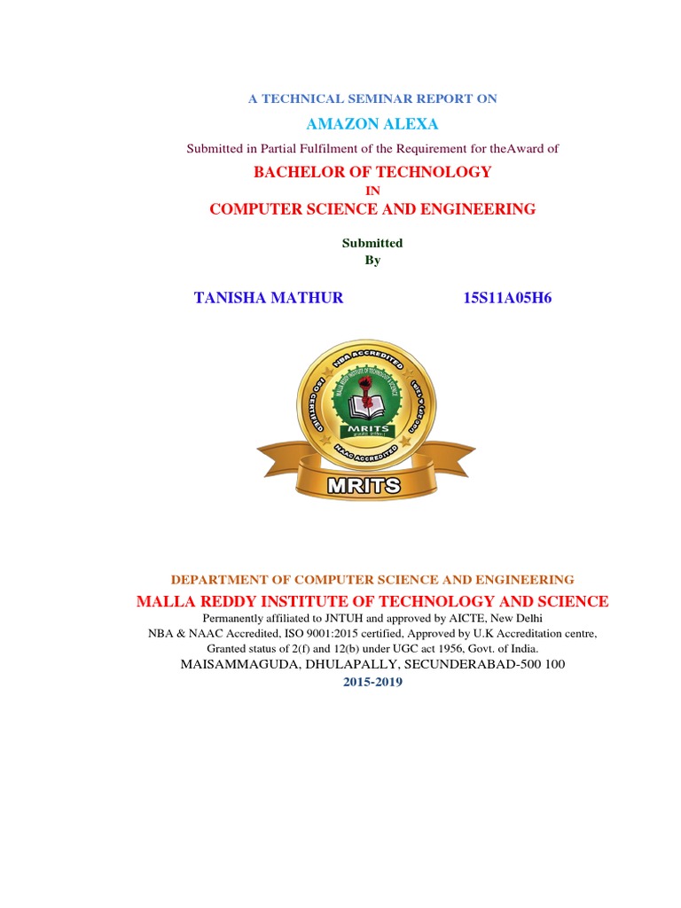 Technical Seminar Certificate | PDF | Access Control | Areas Of ...