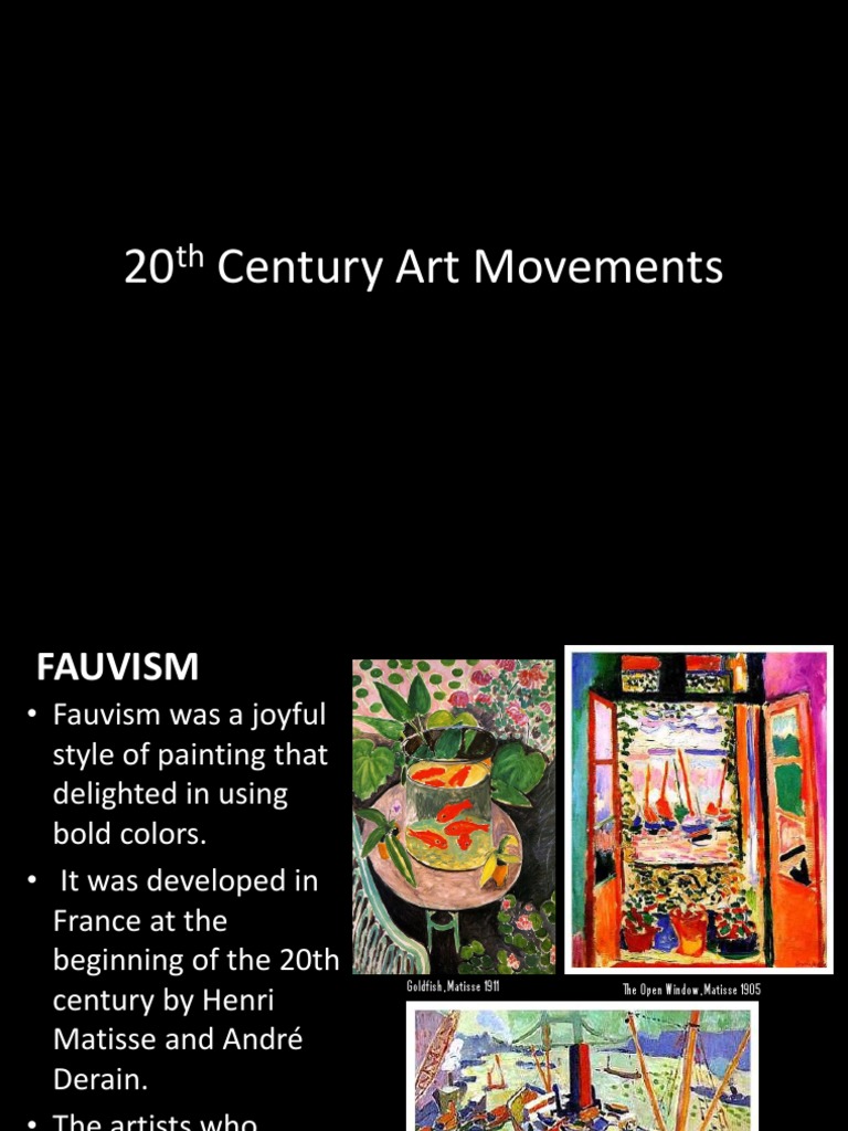 20th Century Art Movements Overview | PDF | Abstract Art | Cubism