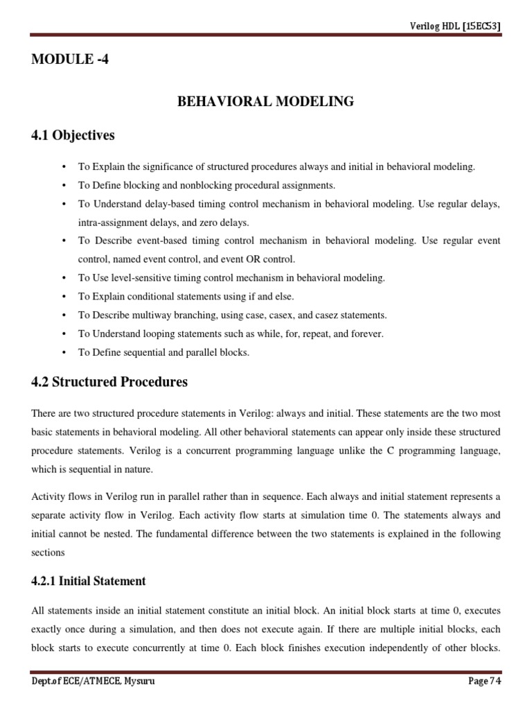 VHDL Notes | PDF | Control Flow | Hardware Description Language