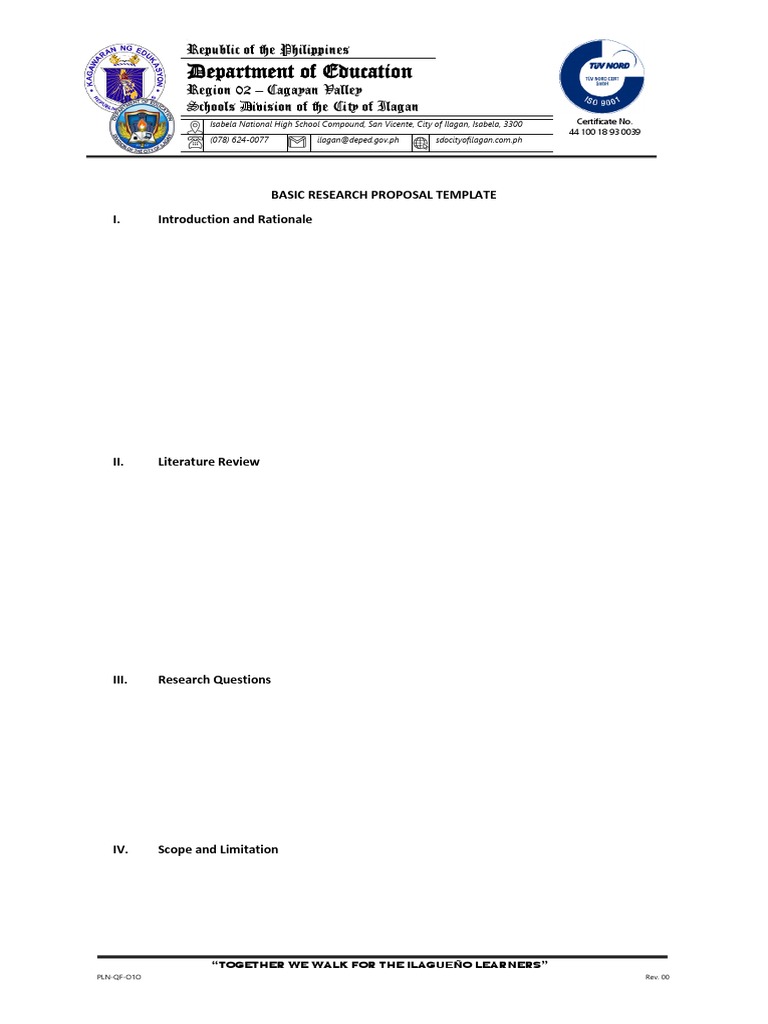 Department of Education: Republic of The Philippines | PDF | Inquiry ...