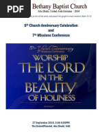 Divine Service Program | PDF | Hymns | Prayer