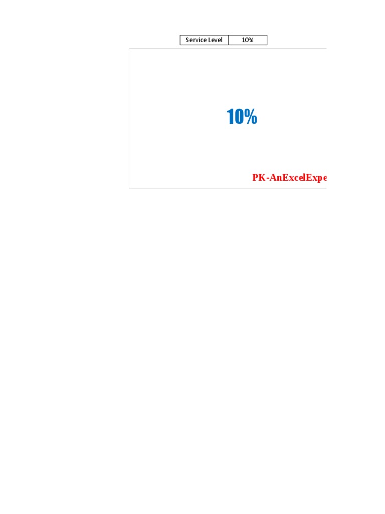 Excel Service Level Insights | PDF | Technology & Engineering
