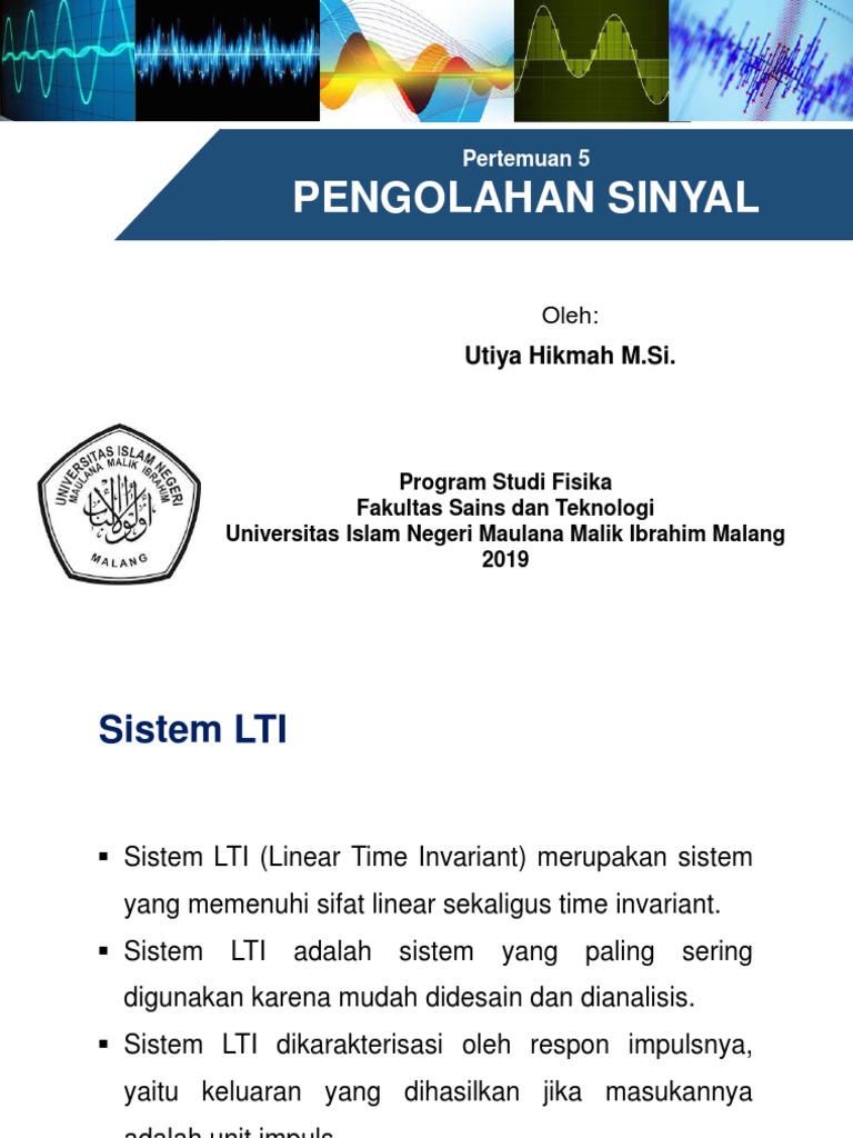 Sistem LTI | PDF