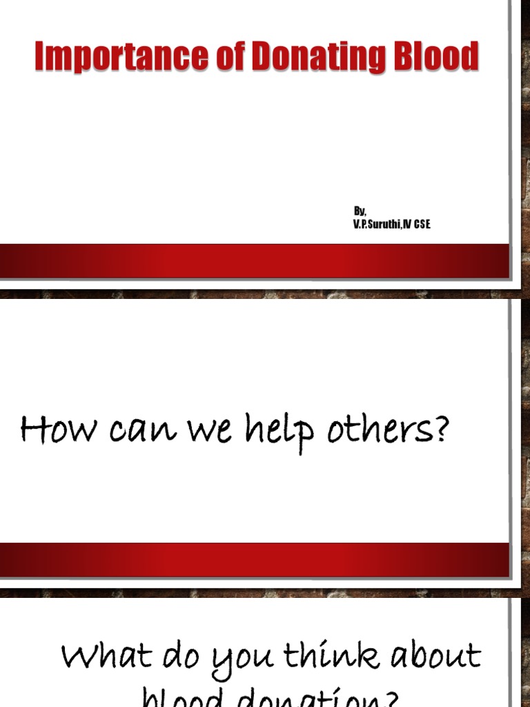 Blood Donation | PDF | Blood Donation | Serology