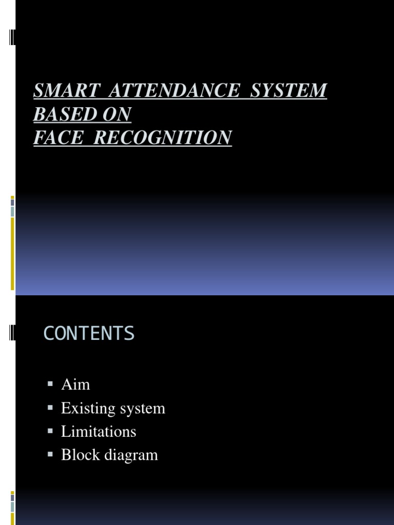 Efficient Face Recognition Attendance | PDF | Raspberry Pi | Electrical ...