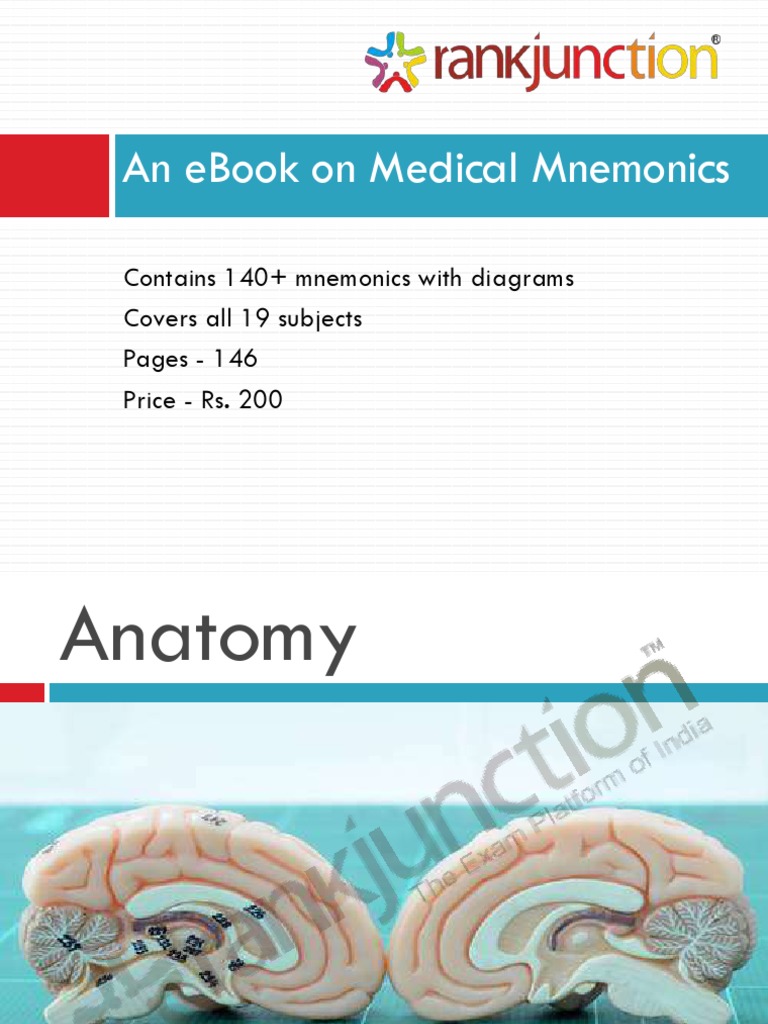 Mnemonics For Medical PGEntrance | PDF | Anatomical Terms Of Location ...