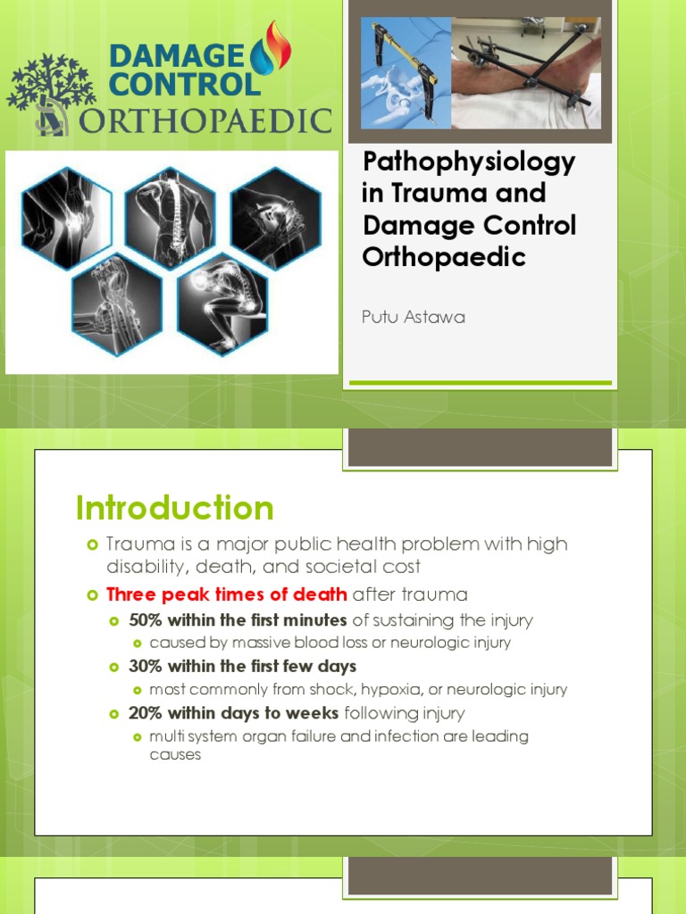 Damage Control Orthopedic - ASW | PDF | Orthopedic Surgery | Inflammation
