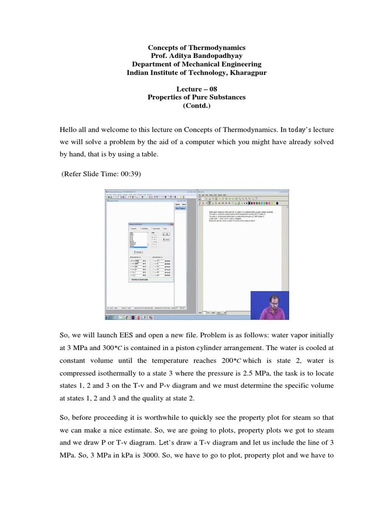 Lec 8 | PDF | Pressure | Phase (Matter)